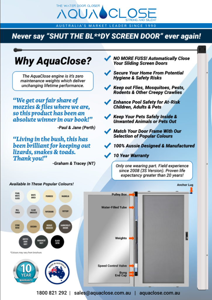 Brochure - Aqua Close